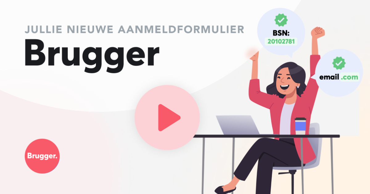 Brugger productvideo [1 min]: jullie nieuwe aanmeldformulier · Infowijs